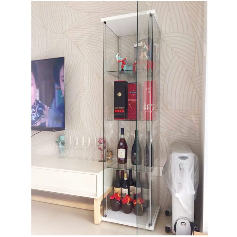 Tủ kính trưng bày bảo tàng gốm sứ TK066 - Nội Thất Mộc Gia